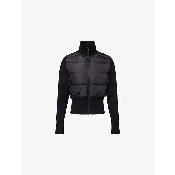 Canada Goose Hybridge® Wide Quilt Knit Nylon Jacket - Black - Noir