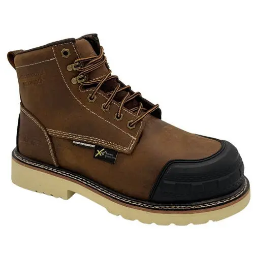 ADTEC Guardian Pro 6" Moc Toe Work Boot - Crazy Horse