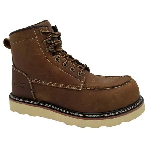 ADTEC 6" Rancho Moc-toe Work Boots - Crazy Horse