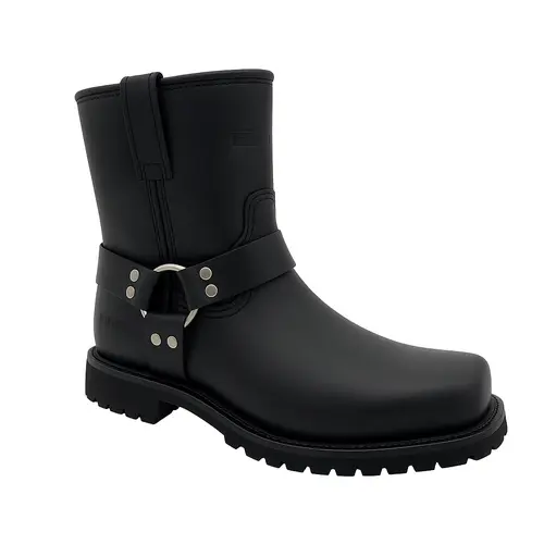 RIDETECS 7" Side Zipper Harness Boots