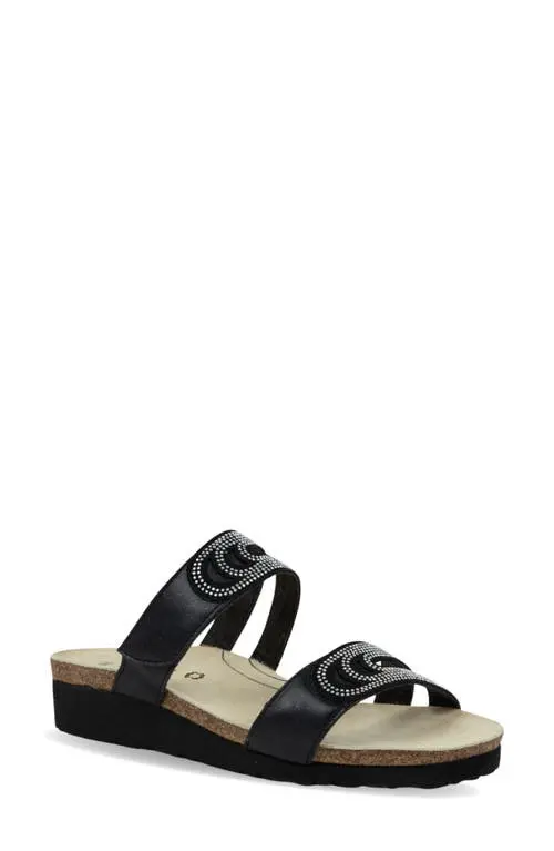 Naot Ainsley Arch Pro Sandal - Black Leather
