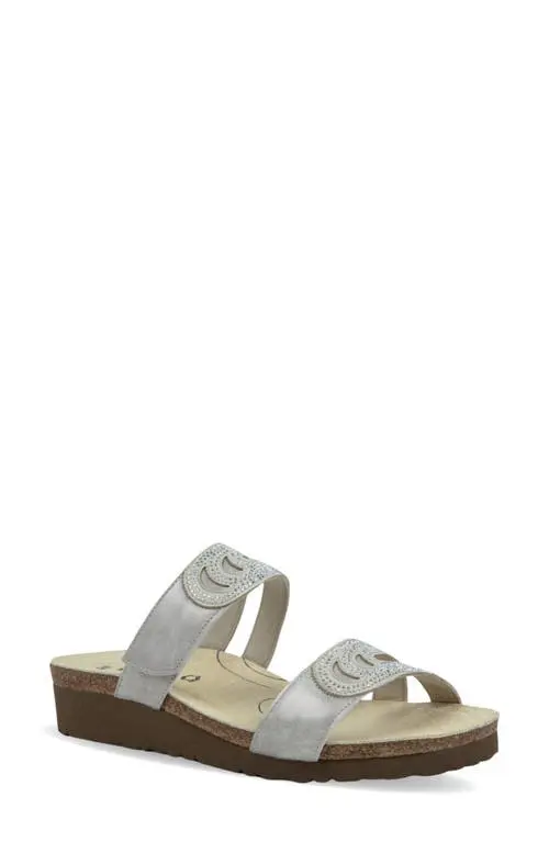 Naot Ainsley Arch Pro Sandal - Quartz Metallic Leather