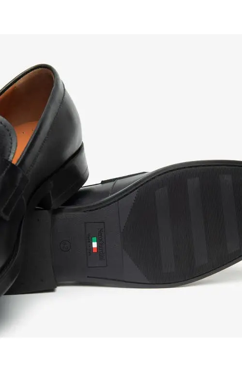 NEROGIARDINI Leather Penny Loafer