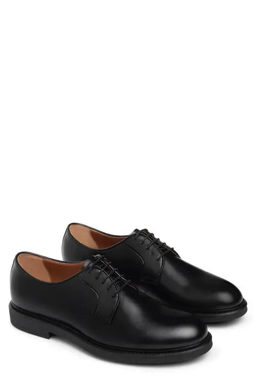 NEROGIARDINI Plain-toe Derby - Black