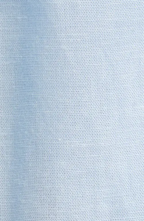 Nordstrom Linen Blend Drawstring Shorts - Blue Floaty