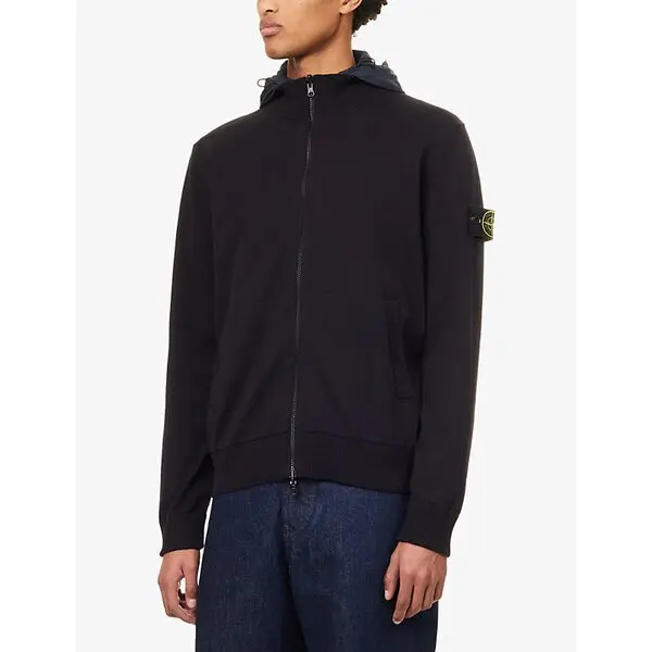 Stone Island Reversible Cotton-nylon Hoody