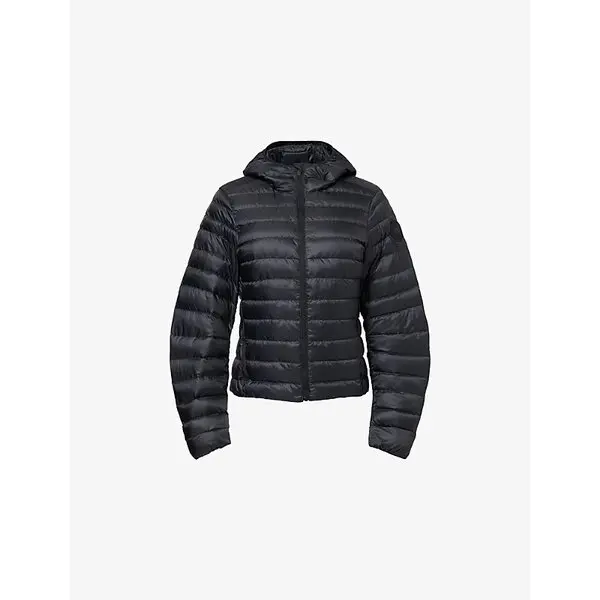 Canada Goose Aethera Padded Hooded Jacket - Black - Noir