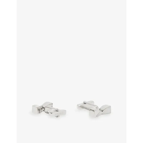 REISS Carrick Twisted Metal Cufflinks