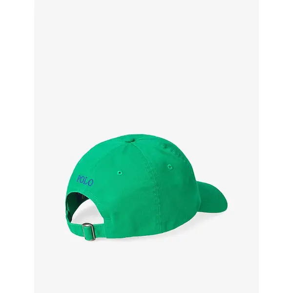 Polo Ralph Lauren Logo-embroidered Cotton Baseball Cap - Billard Green