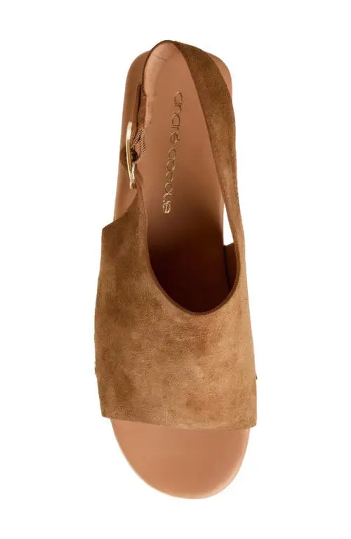 Andre Assous Oona Slingback Sandal - Cuero