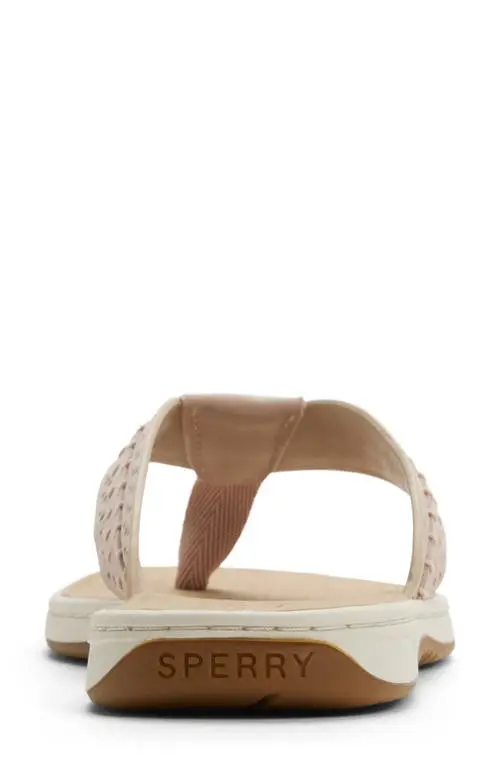 Sperry Seafish 3 Perforated Flip Flop - Light Pink