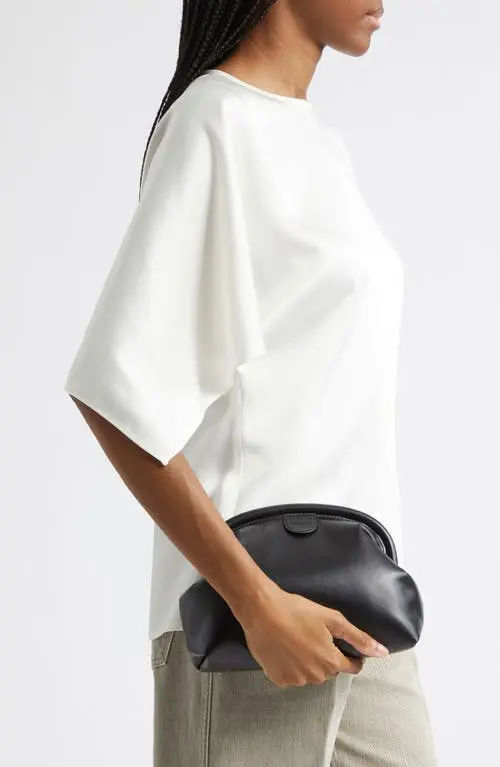 Stella McCartney Falabella Padded Soft Clutch - Black