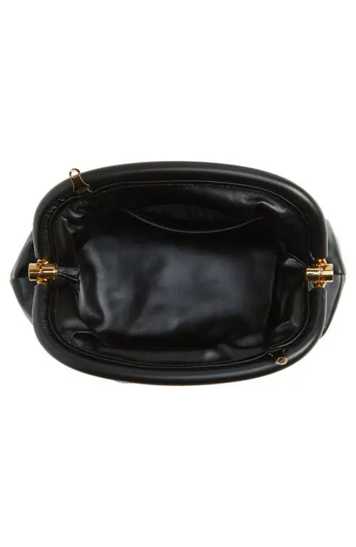 Stella McCartney Falabella Padded Soft Clutch - Black