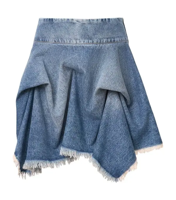 ALLSAINTS Crissy Denim Mini Skirt - Blue