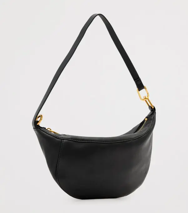 ALLSAINTS Leather Luna Shoulder Bag - Black