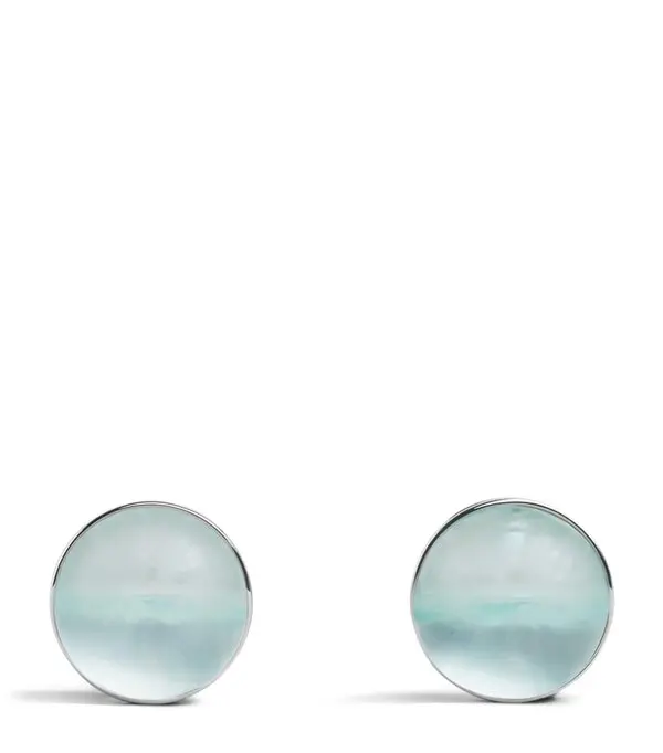 Alaïa Sphere Earrings - Green