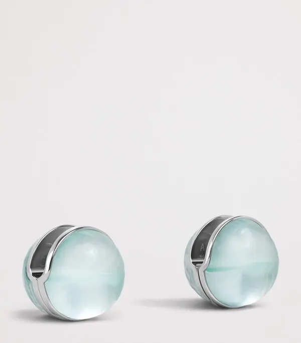 Alaïa Sphere Earrings - Green
