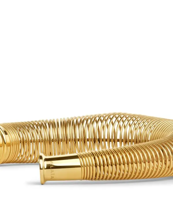 Alaïa Spiral Torque Choker - Gold