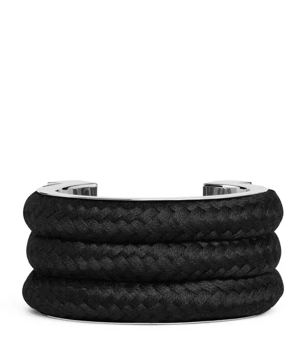 Alaïa Braided Cuff Bracelet - Purple