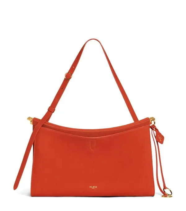 Alaïa Le Click Pocket 35 Shoulder Bag - Red