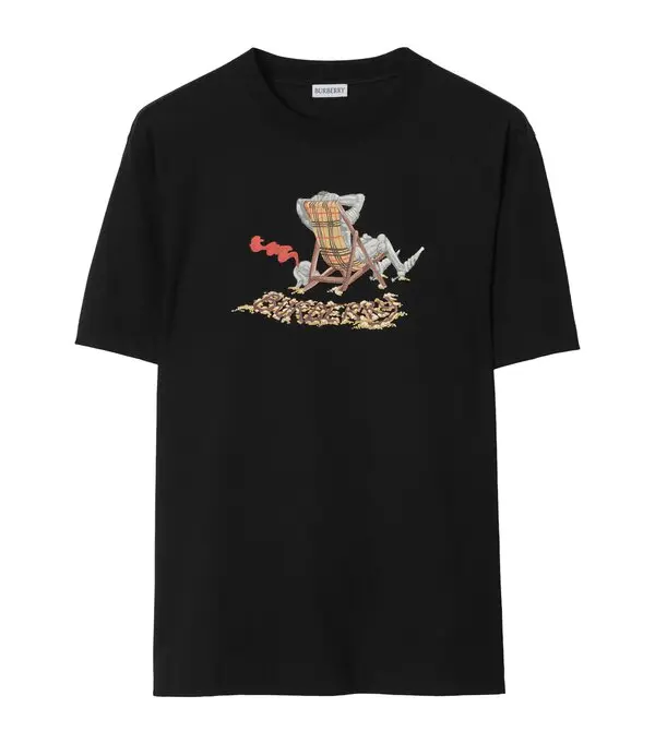 Burberry Beach-print T-shirt