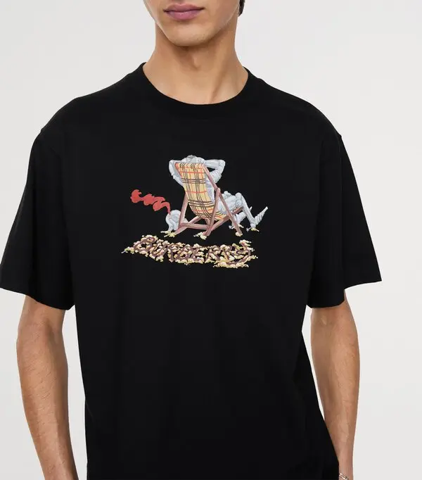 Burberry Beach-print T-shirt