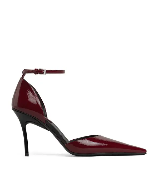 Alaïa Patent Leather D’orsay Pumps - Red