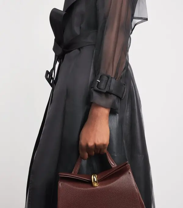 Alice + Olivia Sheer Silvia Trench Coat