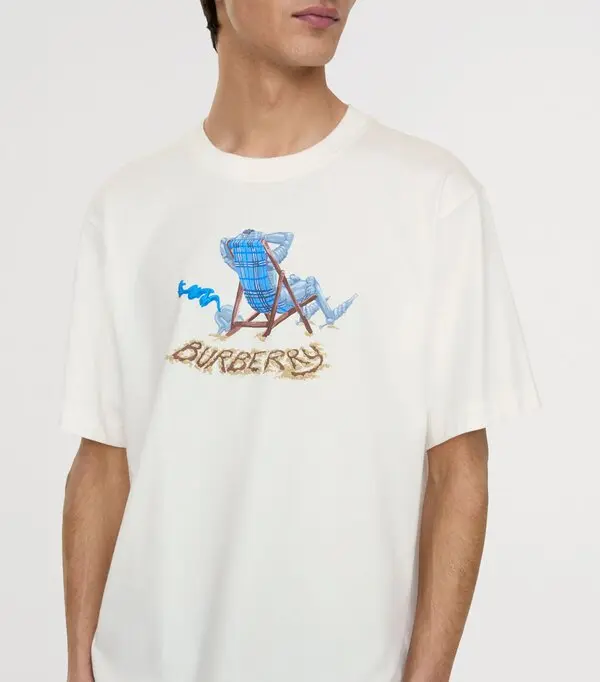 Burberry Cotton Beach Knight T-shirt