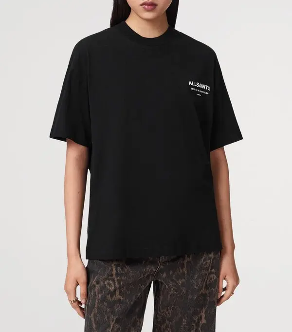 ALLSAINTS Organic Cotton Dreamer Etta T-shirt - Black