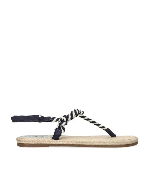Manebí Rope Flat Sandals - White