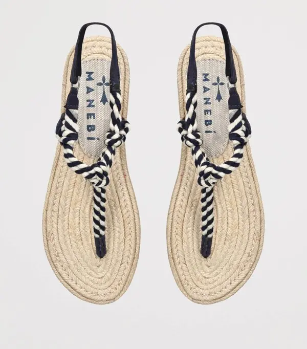 Manebí Rope Flat Sandals