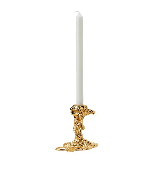 POLSPOTTEN Small Drip Candle Holder - Gold