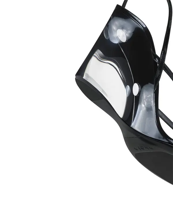 Alaïa Tongs Wedge Heel Sandals