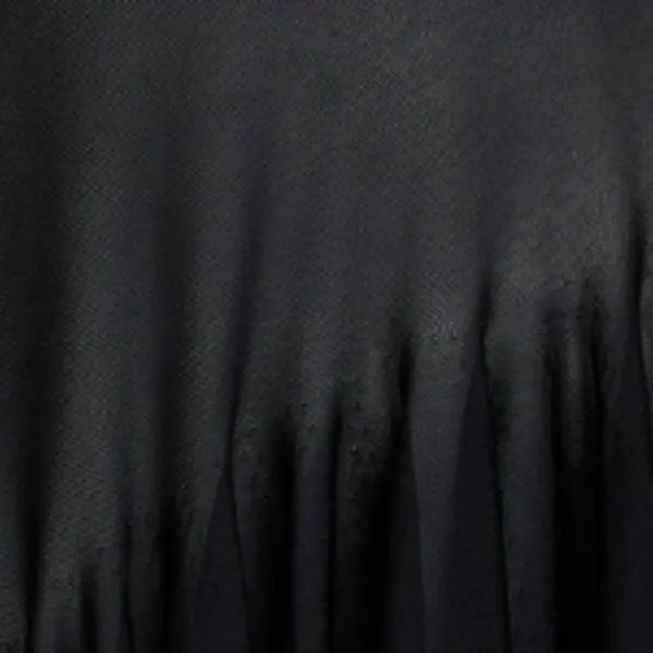 Alaïa Asymmetric Godet Tank Top - Black