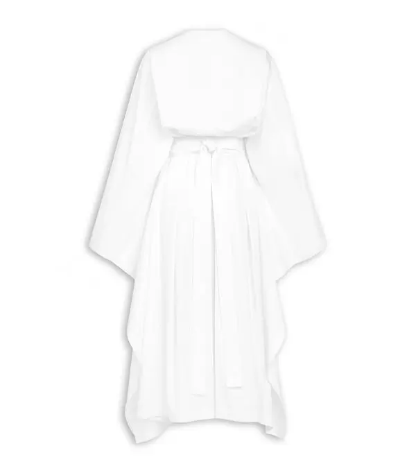 Alaïa Cotton Poplin Midi Dress
