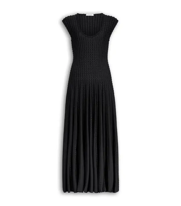 Alaïa Knitted Flare Dress