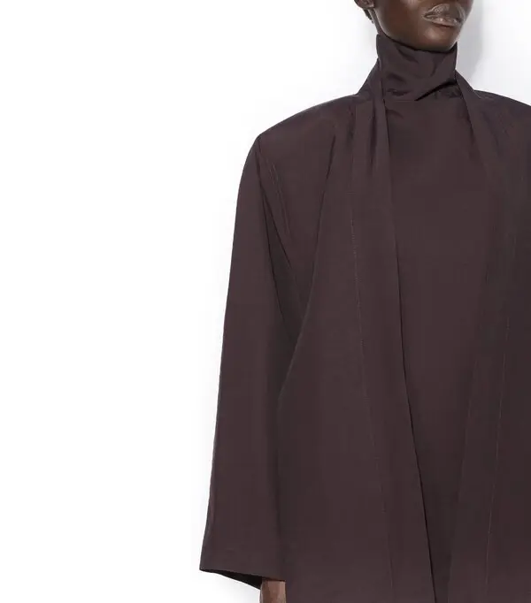 Alaïa Asymmetric Mini Skirt - Purple
