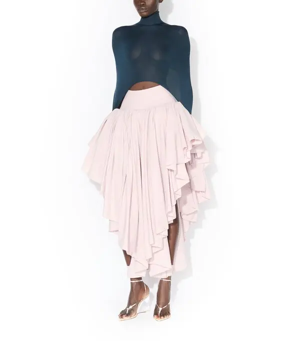 Alaïa Petticoat Skirt - Red