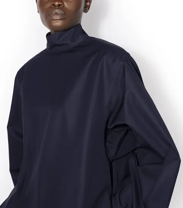 Alaïa Cotton Gabardine Open-leg Trousers
