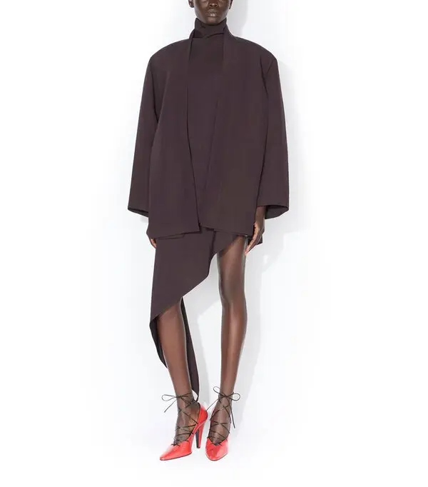 Alaïa Paper-blend Straight Jacket
