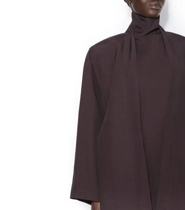 Alaïa Paper-blend Straight Jacket