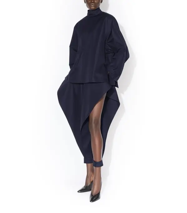 Alaïa Cotton Gabardine Trousers