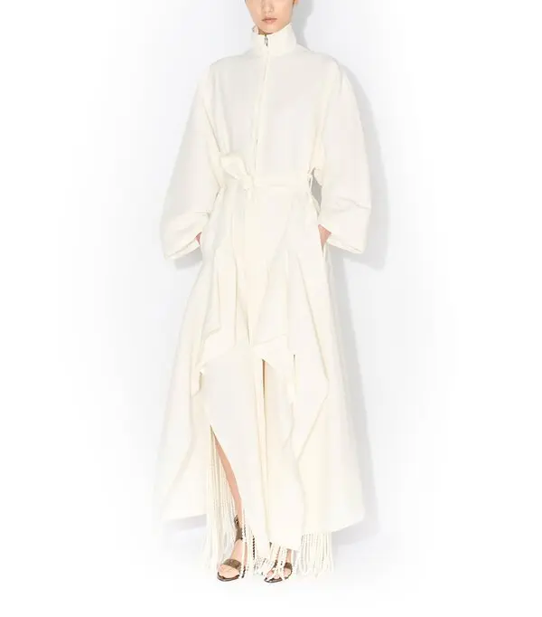 Alaïa 3d Knit Fringe Trousers