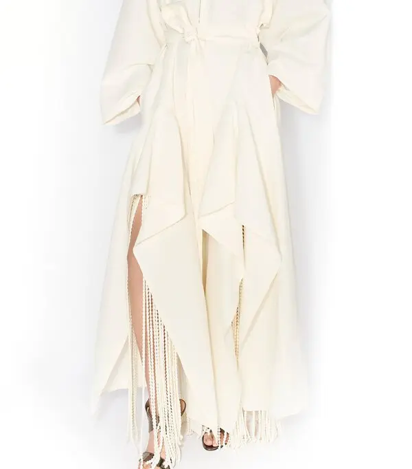 Alaïa 3d Knit Fringe Trousers