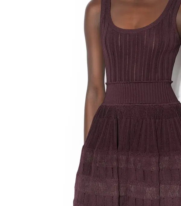 Alaïa Crinoline Mini Dress - Red
