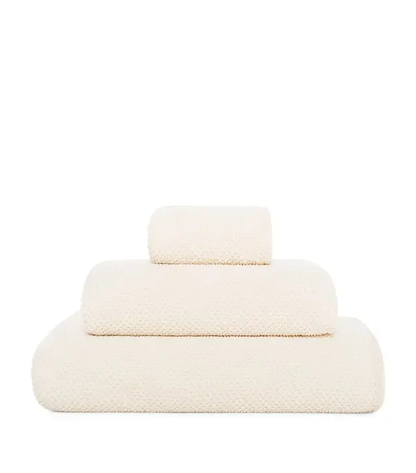 GRACCIOZA Bee Waffle Washcloth - Neutral