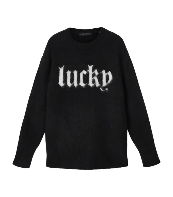 ALLSAINTS Brushed Lucky Sweater - Black