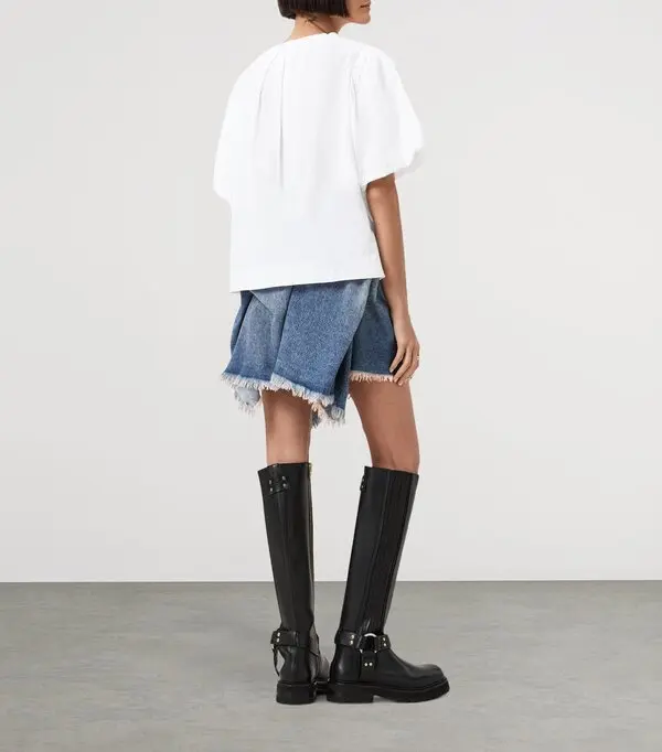 ALLSAINTS Crissy Denim Mini Skirt