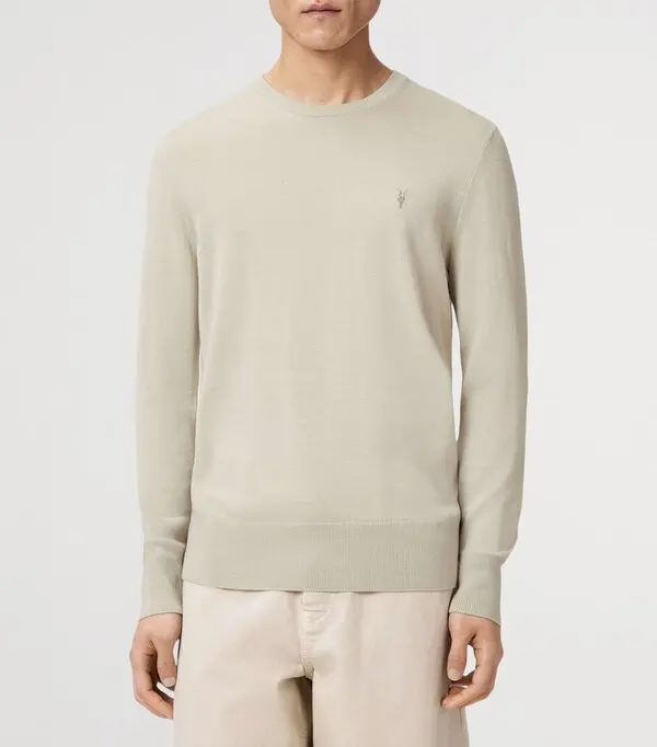 ALLSAINTS Mode Ramskull Merino Wool Sweater